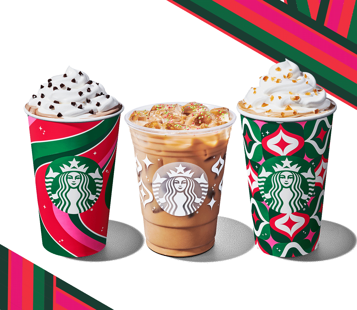 Starbucks Christmas Cups 2025 Flavors Pearlie Jones
