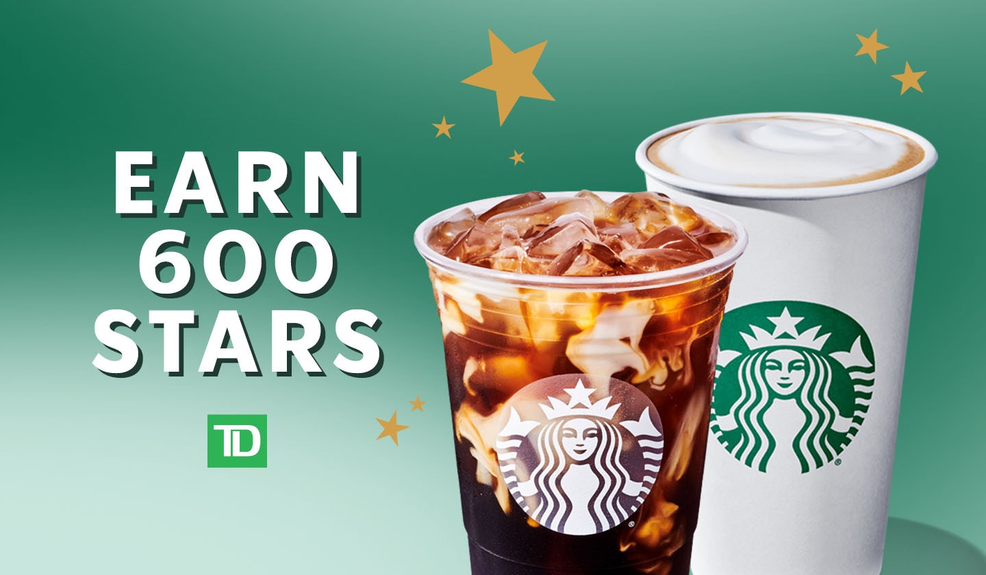 Earn more by linking Starbucks Rewards with TD or Aeroplan: Starbucks ...